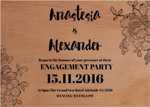 Engagement Party Invitations | Independent De... | Pg 2