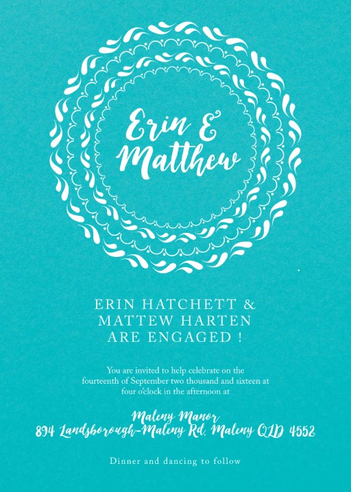Engagement Party Invitations | Independent Designs - Paperlust