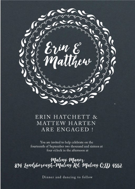 Engagement Party Invitations | Independent Designs - Paperlust
